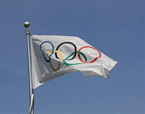 Rings In Olympic Flag
