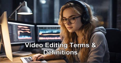 Videoeditingsoftware A Guide To Video Editing Terms And Definitions A