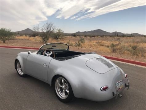 No Reserve Vw Bug 356 Speedster Replica Kit Car Volkswgen Hot Rod