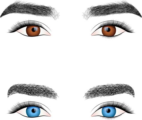 Illustration Of A Set Of Eyes 13546900 Vector Art At Vecteezy