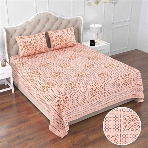 Handloom Designer Bed Sheet At Rs 320piece Handloom Bed Sheet In