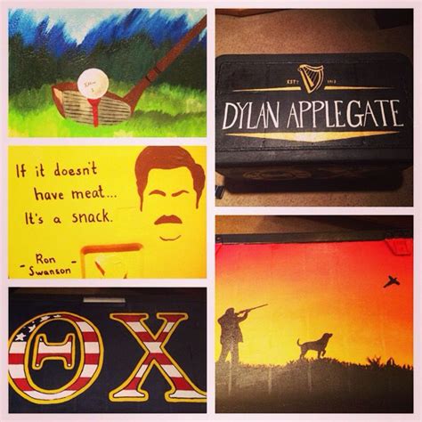 Fraternity Cooler Diy Fraternitycooler Cooler Hunting Golf Ronswanson Guinnesslogo