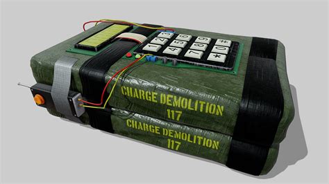 Explosive Device 3d Turbosquid 1671234