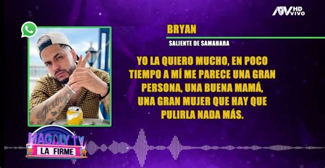 Samahara Lobatón Y Bryan Torres Se Dejaron De Seguir En Redes Al
