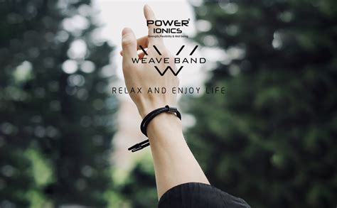 Power Ionics Balance Bracelets For Men Weave Band Protection Bracelet