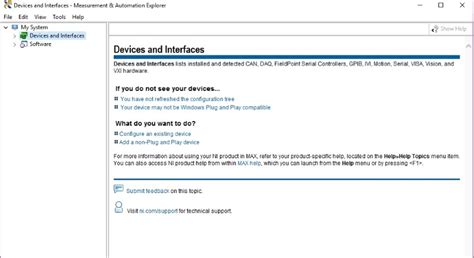 ‘create New Button Missing When Adding A Simulated Device In Ni Max Ni