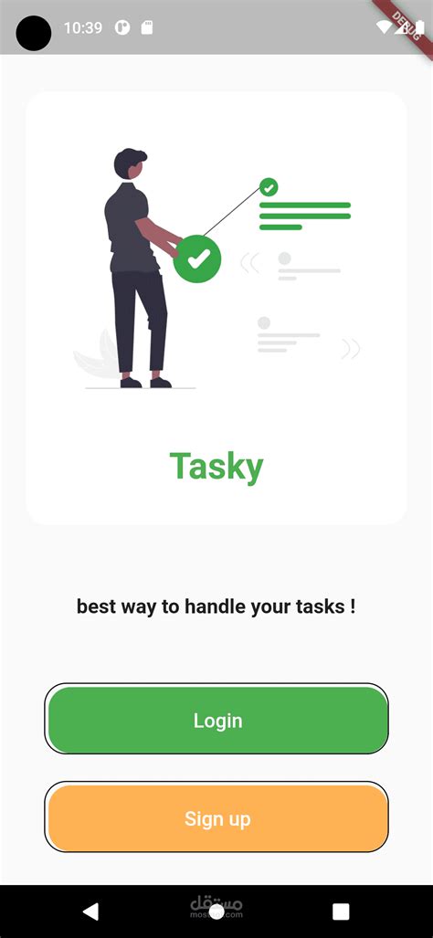 Flutter Tasks Management App مستقل