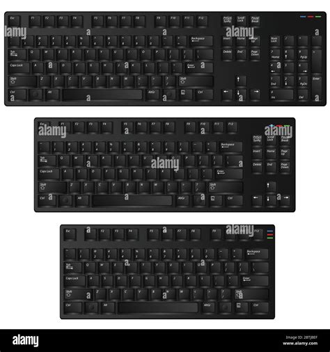 Keyboard Vector Illustration On A White Background Stock Vector Image And Art Alamy