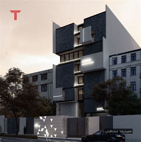 مسابقه طراحی ساختمان اداری ارمغان طرح تو طرح
