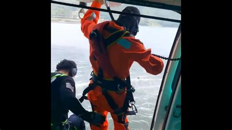수난사고 인명구조 헬기 드랍 영상 경남소방본부 119특수구조단 항공구조구급대 헬리콥터슈트 헬리콥터구조사슈트 회전익항공대 바이킹항공슈트 개인보호장비 Youtube