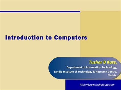 Functioning Of Computer Pptx