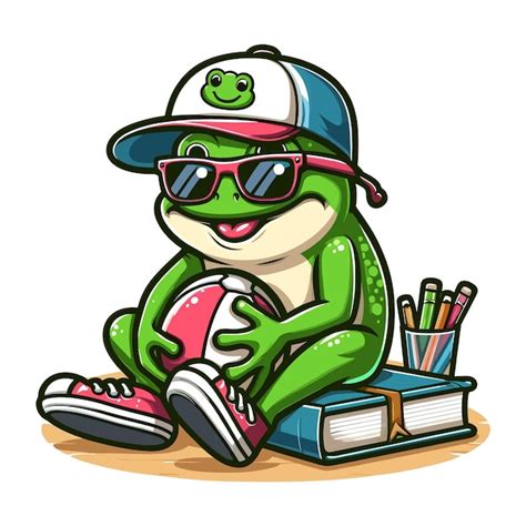 Premium Vector Frog Vector Illustration