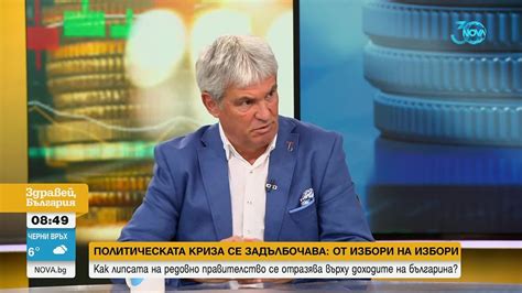 Как липсата на редовен кабинет се отразява върху доходите на българина Здравей България Youtube
