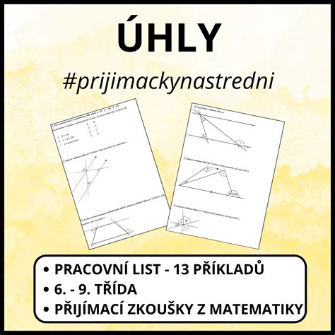 Úhly Matematika Učiteléučitelůmcz