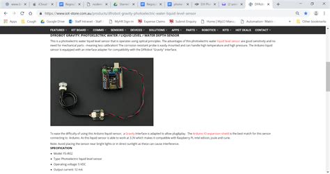 Gravity Analog Water Pressure Sensor Sen0257 Page 2 Dfrobot