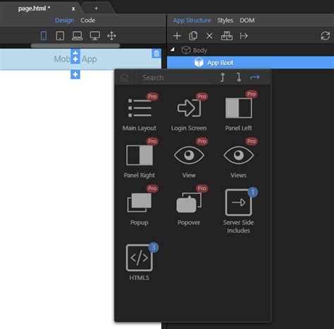 Wappler Documentation Framework 7 Including The Framework On Your Mobile App