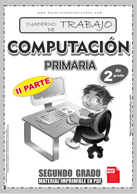 Cuaderno De Trabajo Computación 2º Grado Básico Ii Parte