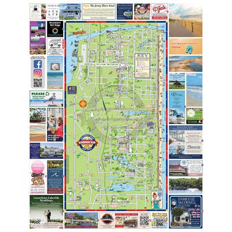 Jersey Shore Nj Discovery Map