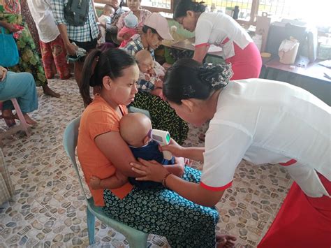 ငါးသိုင်းချောင်းမြို့တွင် ကလေးအသက်၂လမှ ၁နှစ်ခွဲအထိ ပုံမှန်ကာကွယ