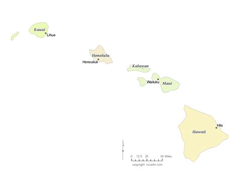 Hawaii Counties Map Hawaii Counties Cities Maps And Data Ctxd