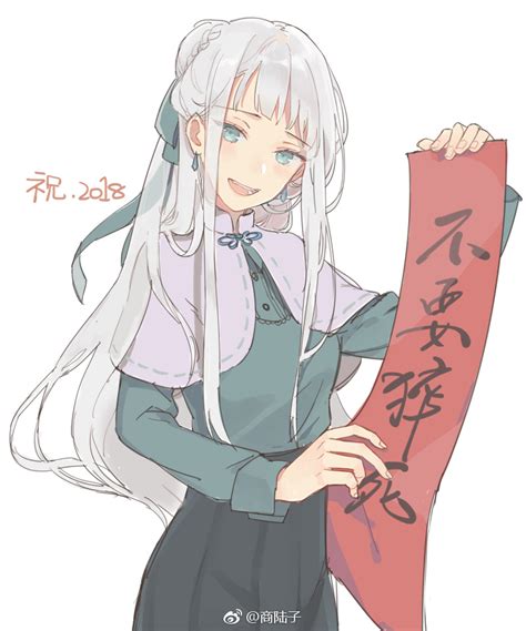 Safebooru 1girl 48mins Aqua Eyes Capelet Earrings Hair Ribbon Happy