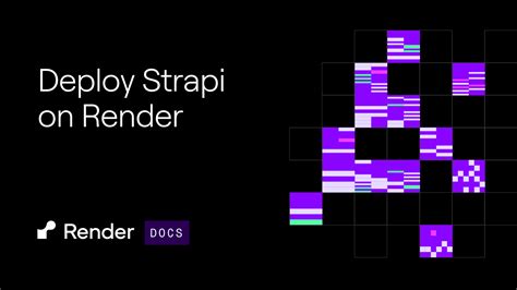 Deploy Strapi On Render Render Docs