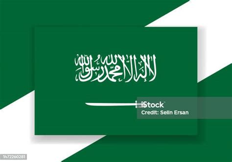 벡터 사우디 아라비아 국기입니다 국가 국기 디자인입니다 플랫 벡터 플래그입니다 0명에 대한 스톡 벡터 아트 및 기타 이미지 0명 3차원 형태 개념 Istock