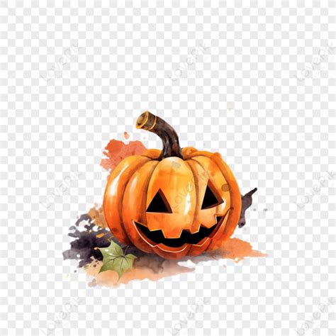 할로윈 잭 오 랜턴 노란색 단일 만화혁신재미있는 Png 일러스트 무료 다운로드 Lovepik