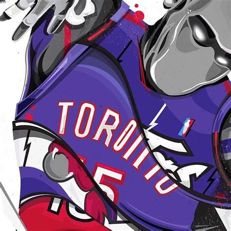 忽大忽小送你一组极为飘逸极有风味的NBA插画