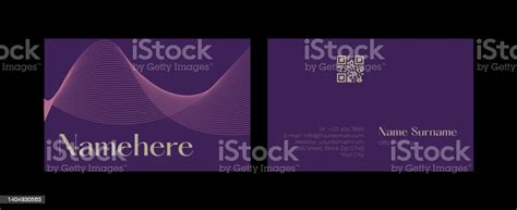 명함 템플릿 디자인 추상적인 현대 아이콘 색상 간단한 기업 정체성 개념의 고급 프리젠 테이션을위한 최소한의 우아한 브랜드 벡터