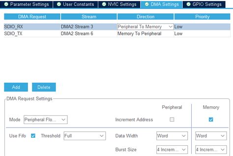 Solved Stm32 Sdio 1 Bit Dma Double Writes Also 4 Bit I