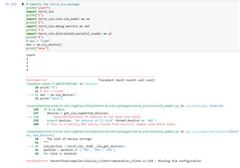 Import Of Torch Xla Stalls Issue 2035 Pytorch Xla GitHub