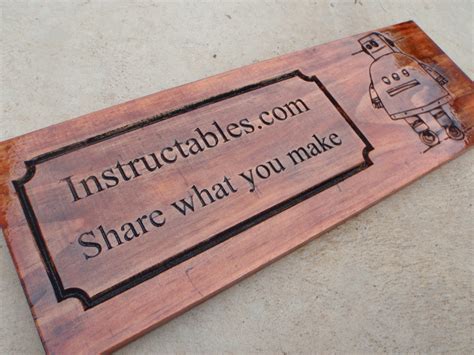 Digital Manufacturing Cnc Signs Project 3 Steps With Pictures Instructables