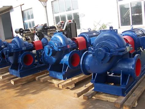 Electric Motor Driven Horizontal Split Casing Pump For Dam Applications