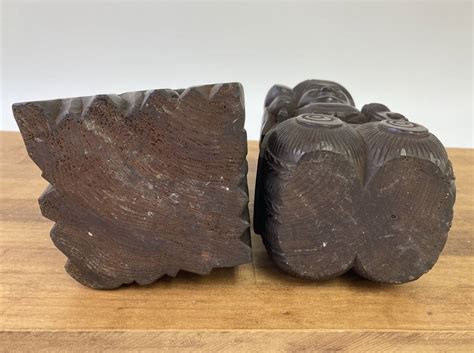 AA08257 大黒様 恵比寿様 釣り竿欠品 まとめて 高さ約21 置物 彫刻 木彫 神仏 大黒天 仏像 縁起物 古民具 古民芸 仏像