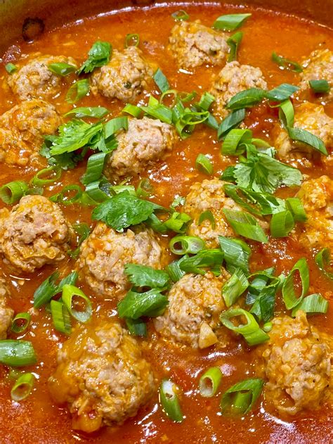 Vietnamese Meatballs In Tomato Sauce Xiu Mai 3jamigos