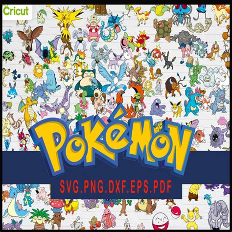 Pokemon Svg Bundle 630 Files 157 Designs Uae Ubuy