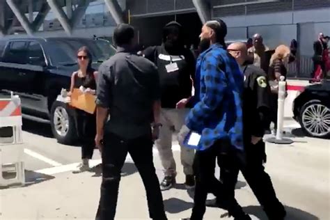 Nipsey Hussle Slaps Man Outside 2018 Bet Awards Xxl