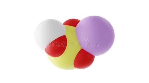 Sodium Bisulfite Molecule Food Additive E222 Molecular Structure