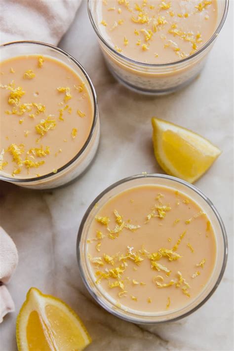 Creamy Lemon Chia Pudding Unbound Wellness