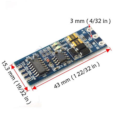 getuscart hiletgo 5pcs ttl to rs485 485 to serial uart level