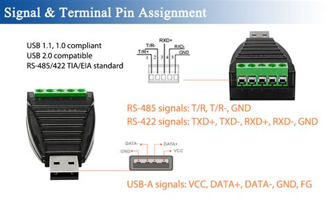 Uotek Usb To Rs 485 Rs 422 Converter Usb To Rs485 Rs422