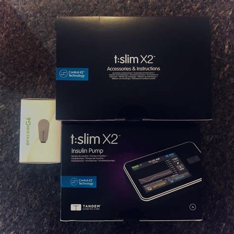 New Tandem T Slim Pump And Dexcom CGM R Diabetes T