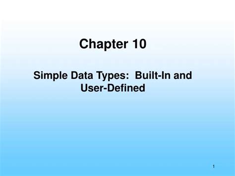 Ppt Understanding Simple Data Types In C Programming Powerpoint Presentation Id9132251