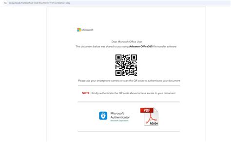 Threat Actors Exploit Microsoft Sway To Host Qr Code Phishing Campaigns
