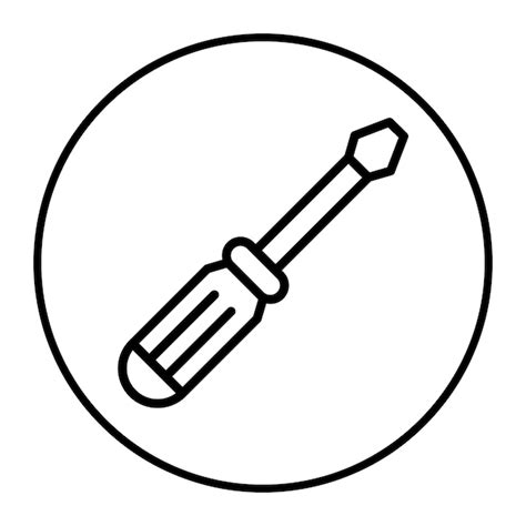 Premium Vector Screwdriver Vector Illustration
