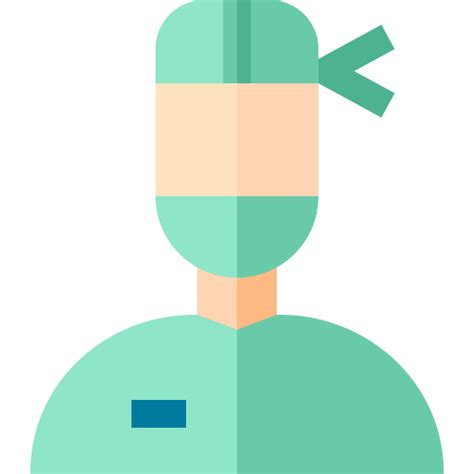 Surgeon Basic Straight Flat Icon Surgeon Basic Straight Flat Icon