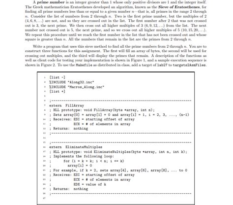 Solved A Prime Number Is An Integer Greater Than 1 Whose