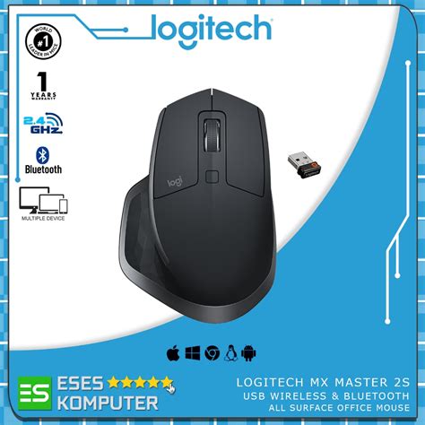 Jual Mouse Logitech Mx Master 2s Wireless Bluetooth Multi Device