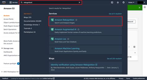 detect analyze and compare faces with amazon rekognition